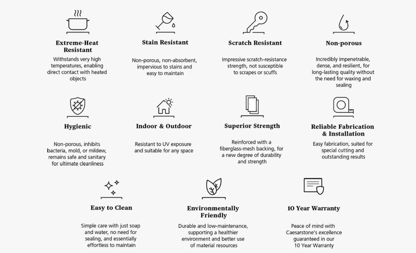 Caesarstone Porcelain. Sustainable Beauty | Caesarstone Singapore
