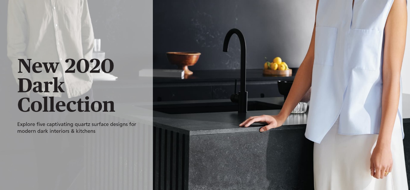 Caesarstone New Dark Collection 2020/21 and New Natural Finish ...