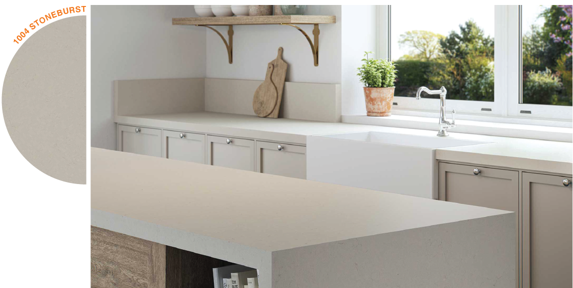 Organic Quartz Surfaces in the Pebbles Collection| Caesarstone Singapore